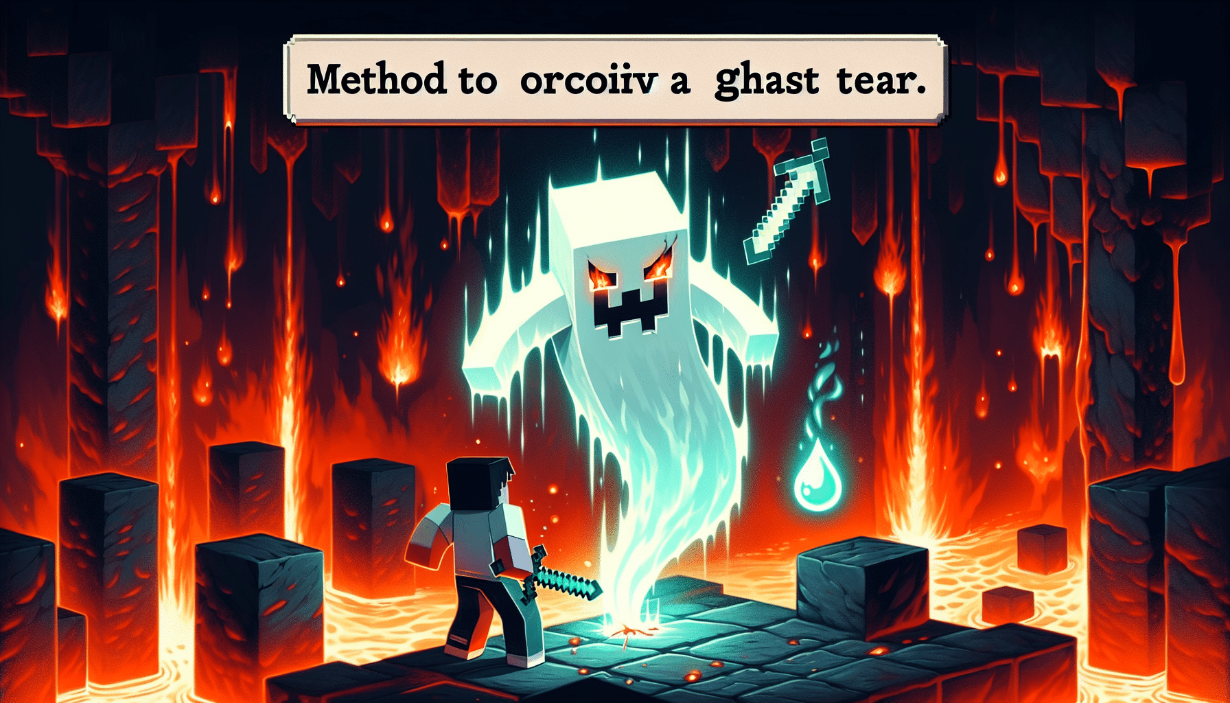 How To Get Ghasts Tear In Minecraft