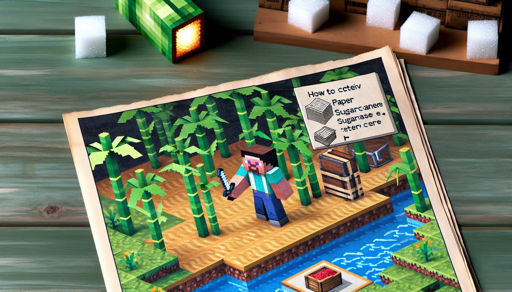 Cómo Conseguir Papel En Minecraft