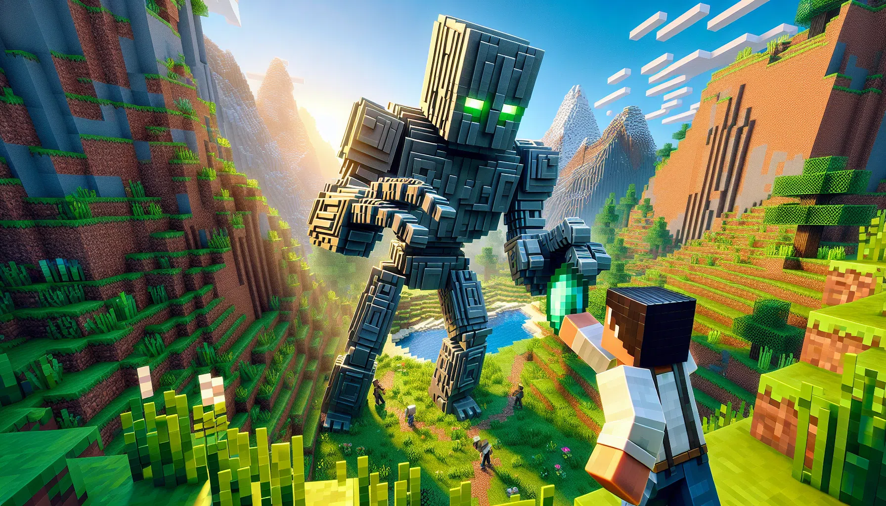 How To Tame An Iron Golem In Minecraft