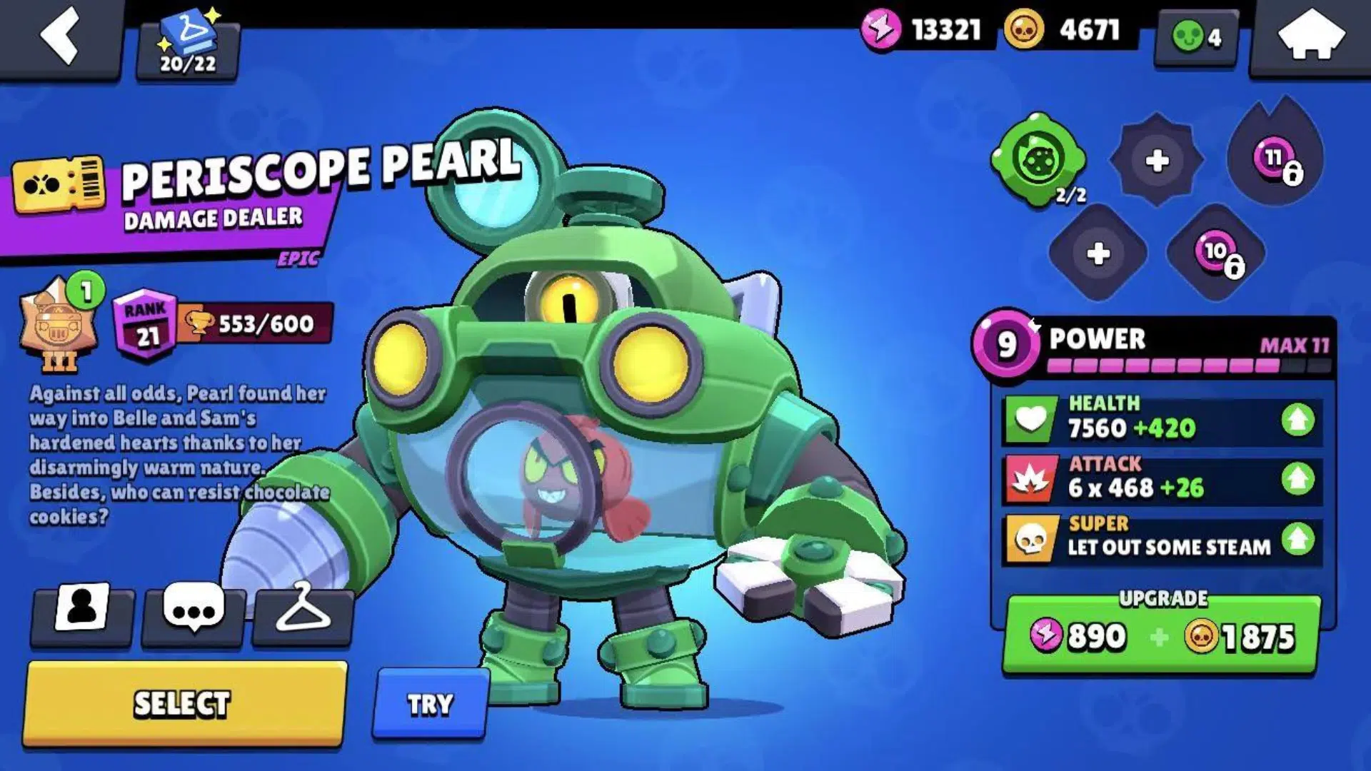 Cuánto Mide Pearl De Brawl Stars