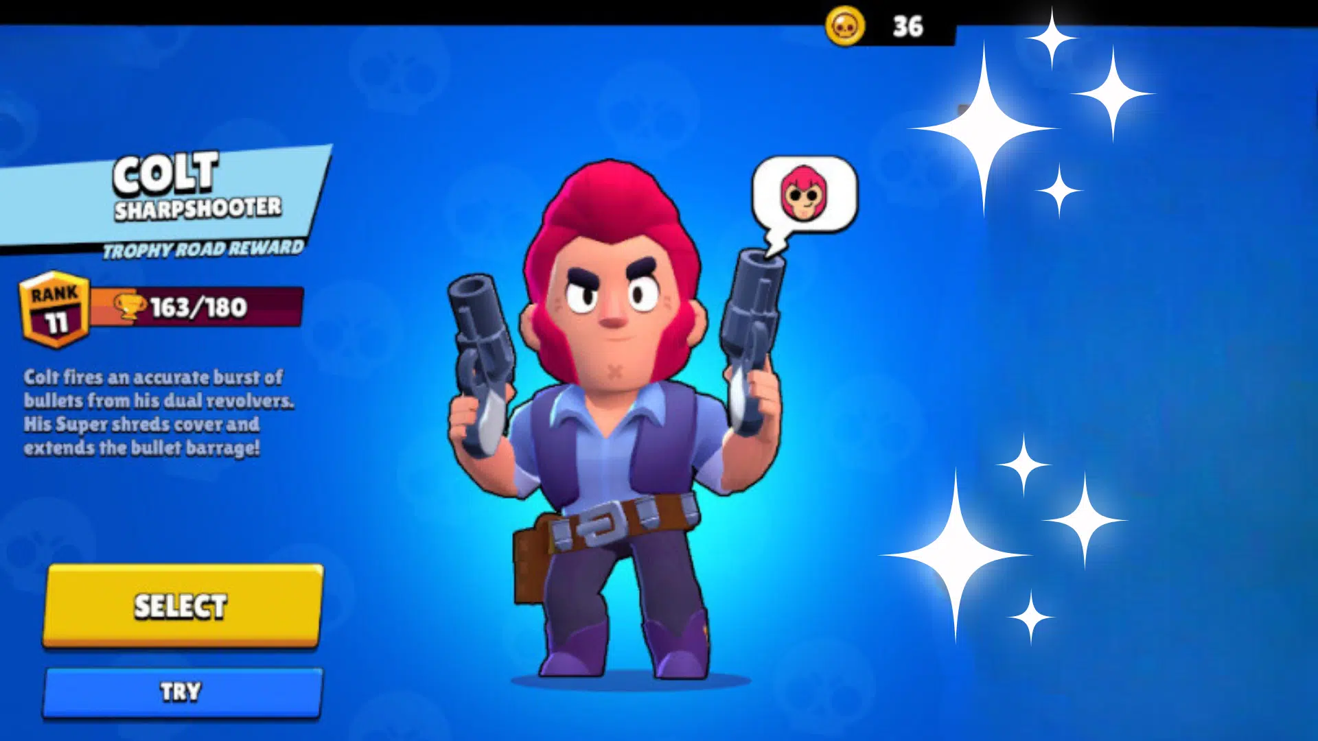 Cuántos años tiene Colt de Brawl Stars