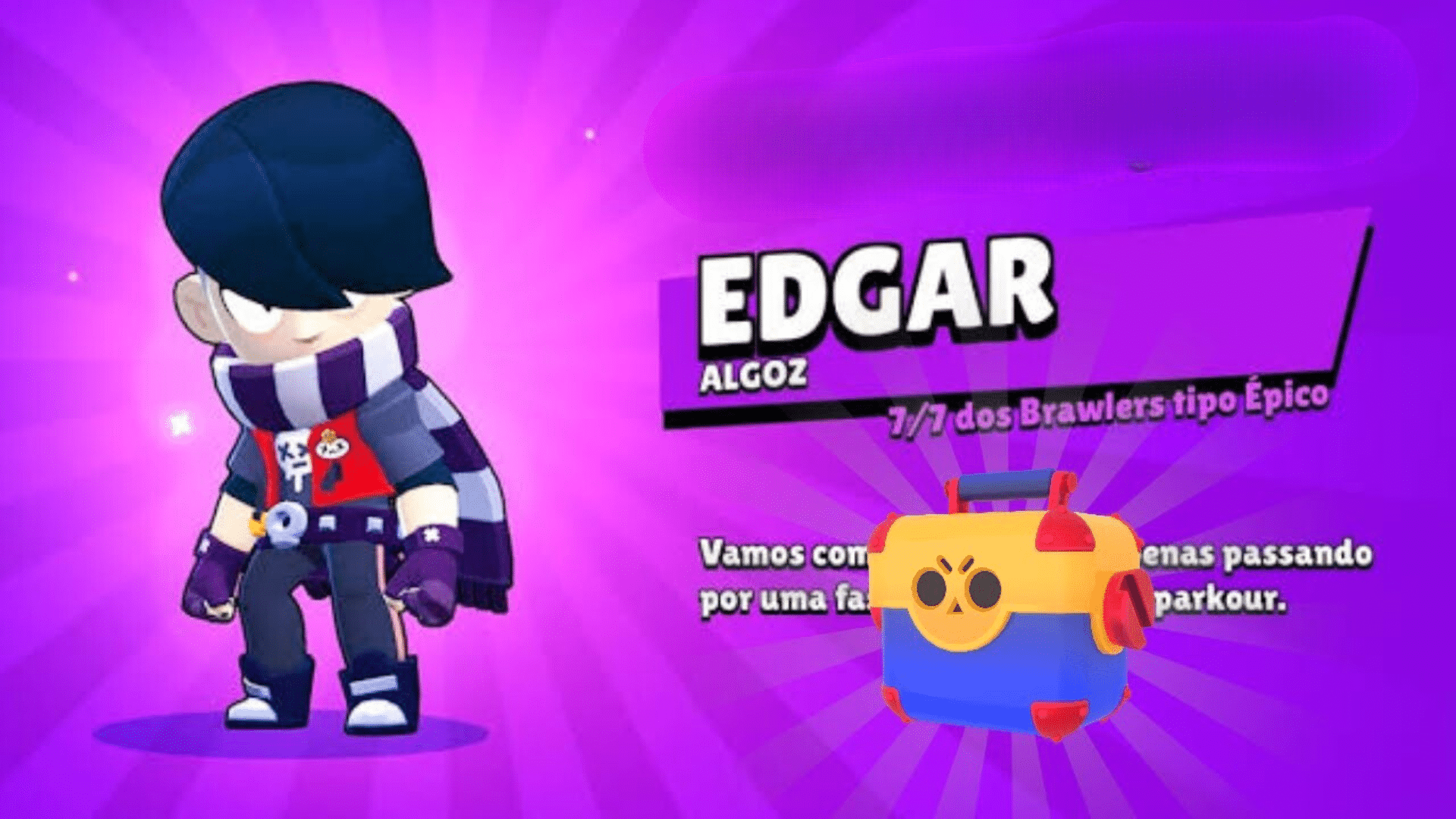 Cuántos años tiene Edgar de Brawl Stars