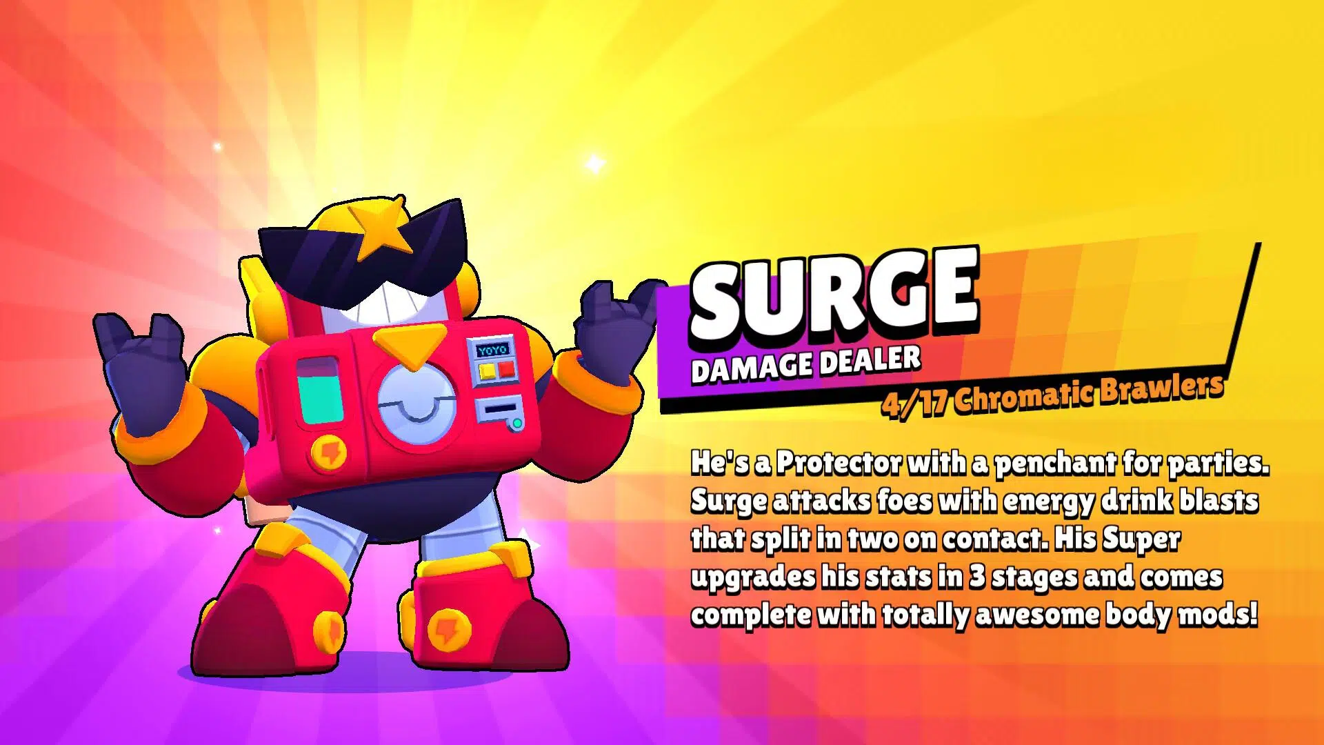 Cuántos Años Tiene Surge De Brawl Stars