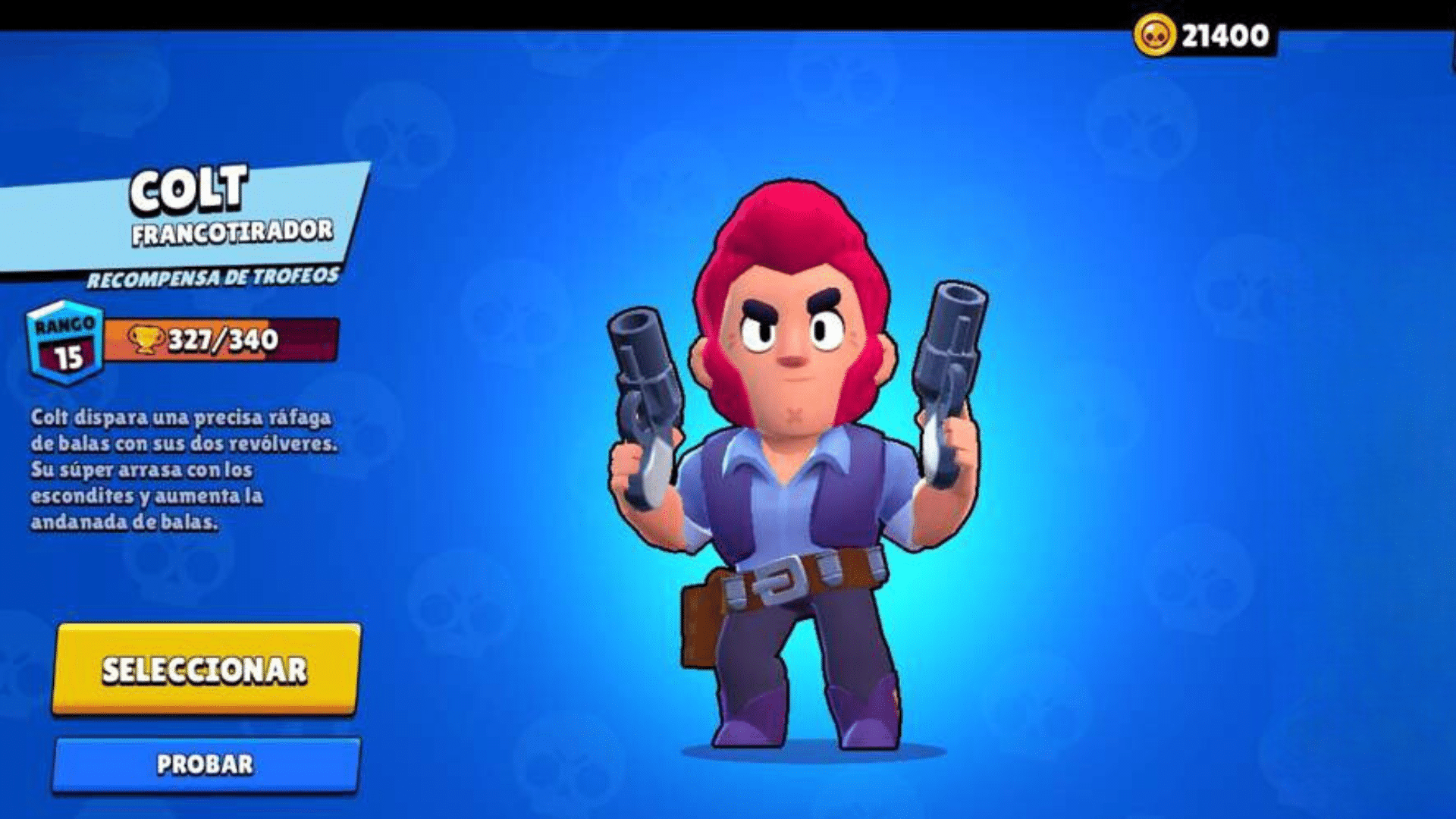 วลี Colt ใน Brawl Stars