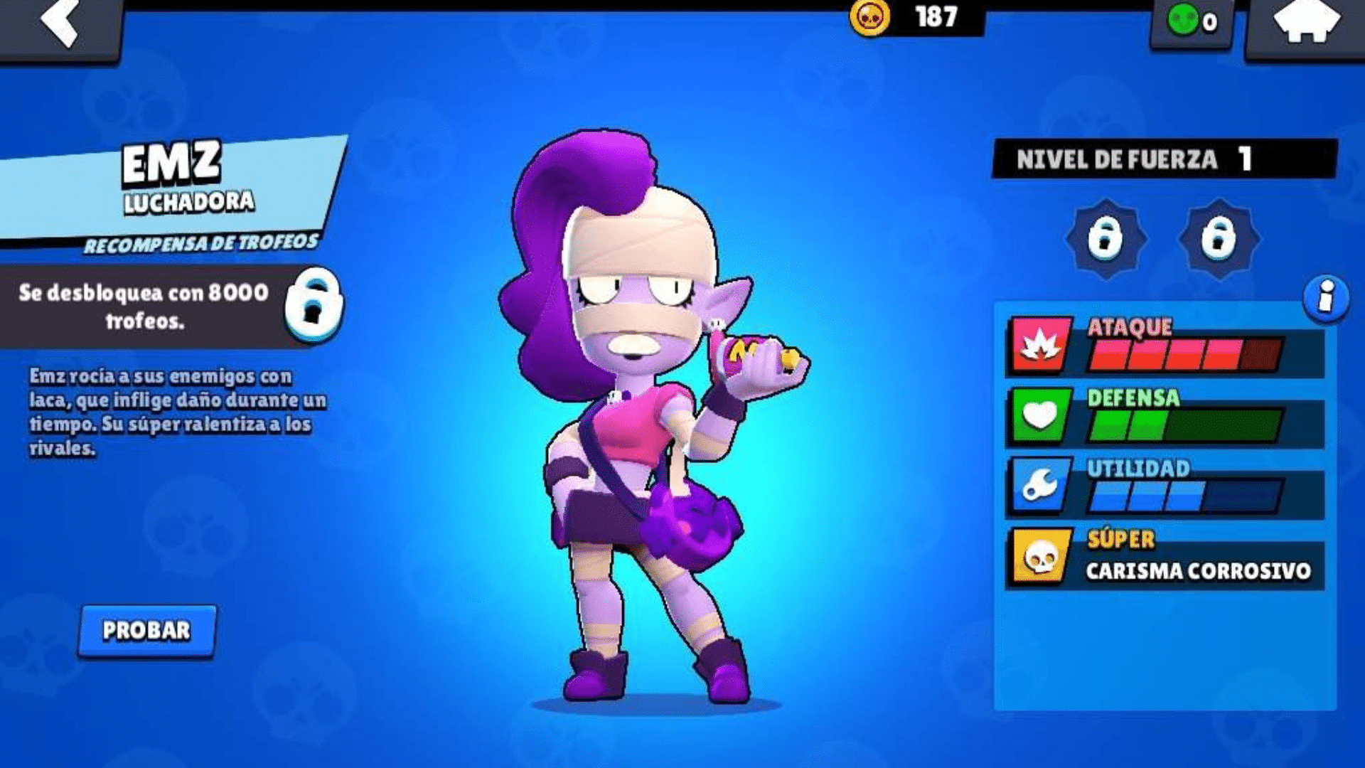 Brawl Stars の Emz フレーズ