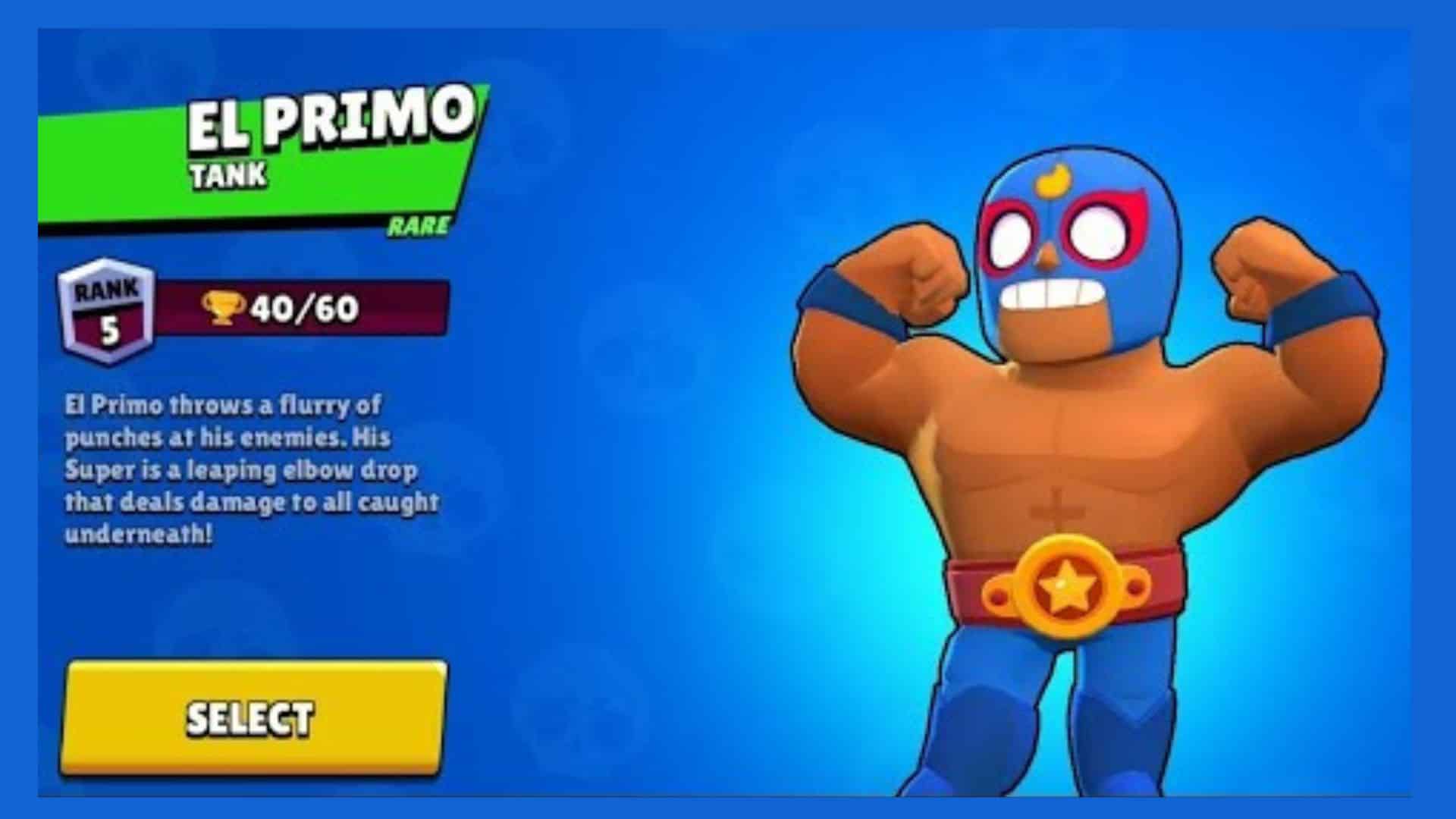 Cómo conseguir a El Primo en Brawl Stars