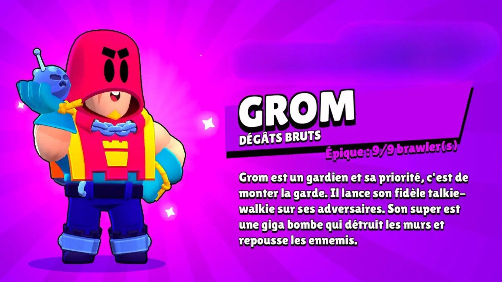 Cómo Dibujar a Grom de Brawl Stars