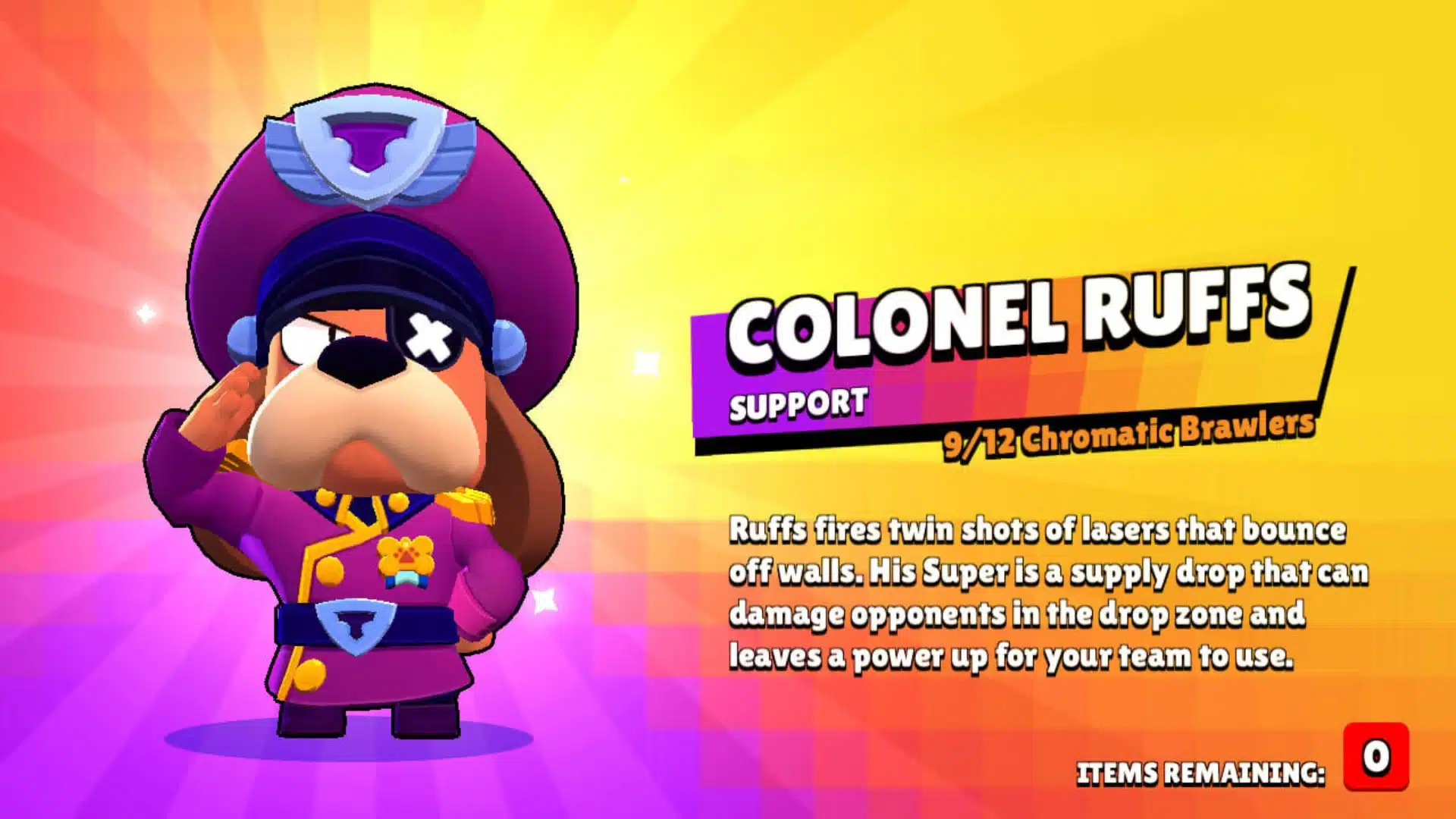 Cómo Dibujar a Ruffs de Brawl Stars
