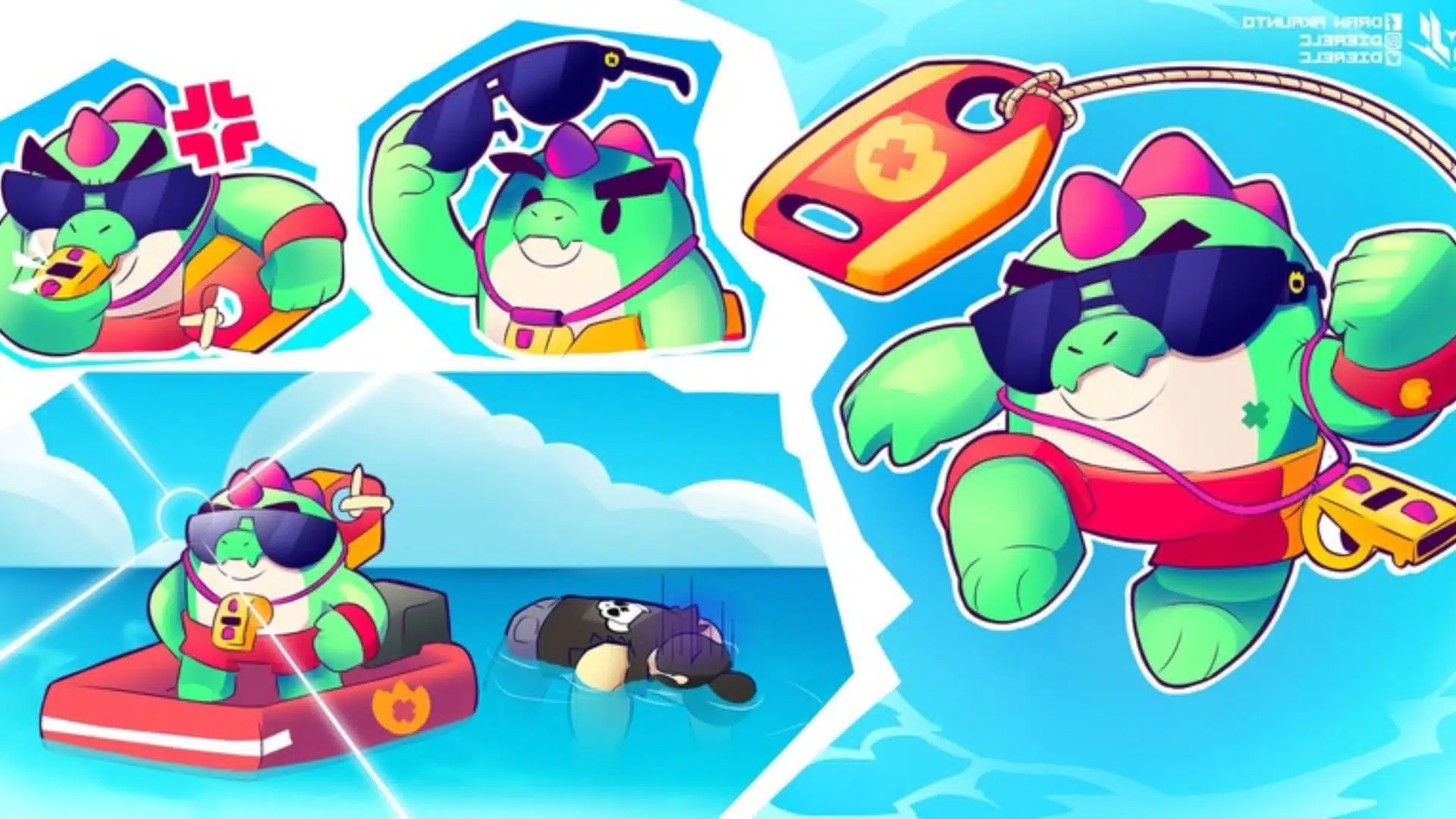 Imágenes de Buzz de Brawl Stars