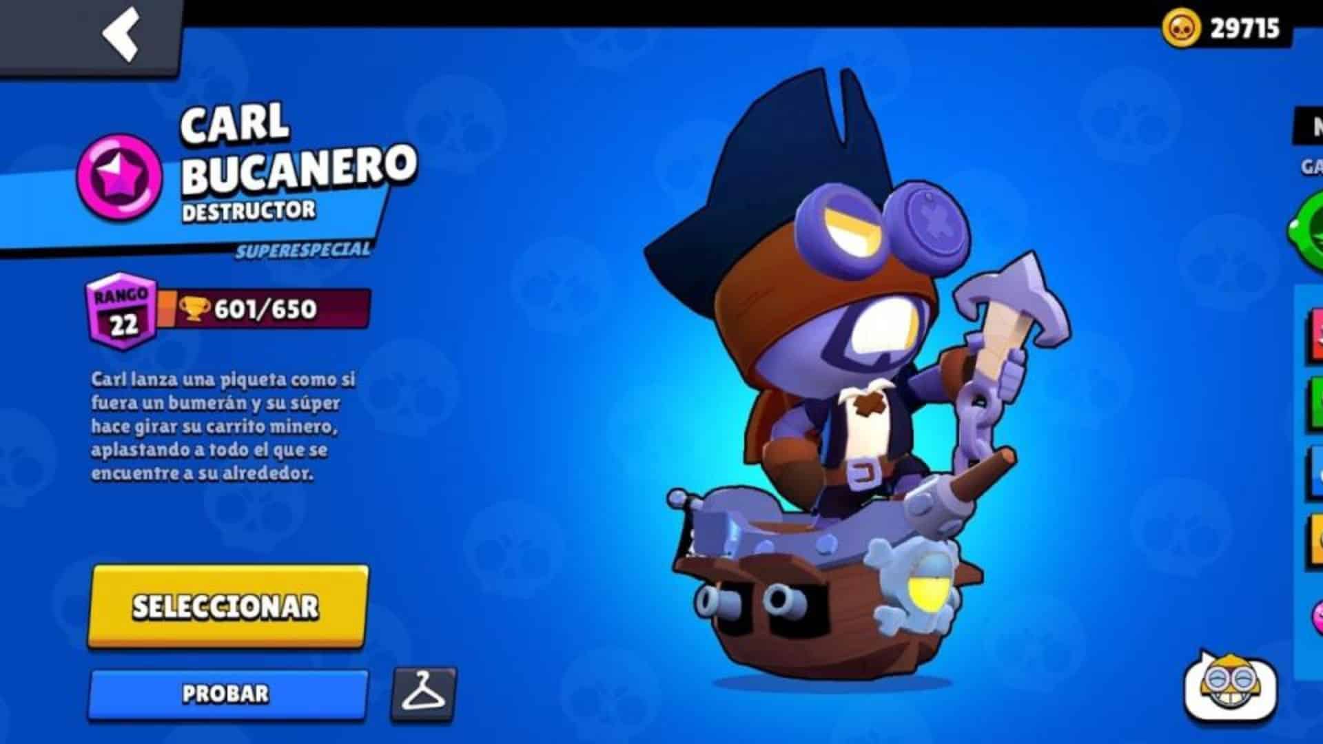 Imágenes de Carl de Brawl Stars