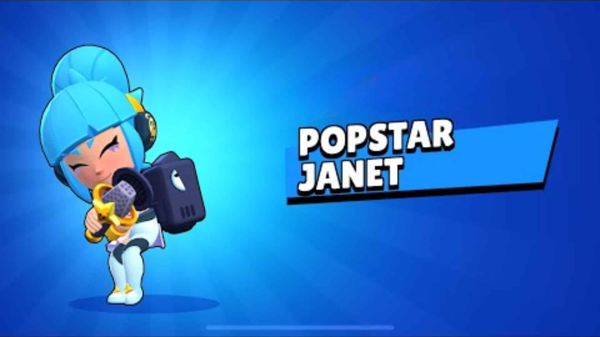 브롤스타즈의 Janet 이미지