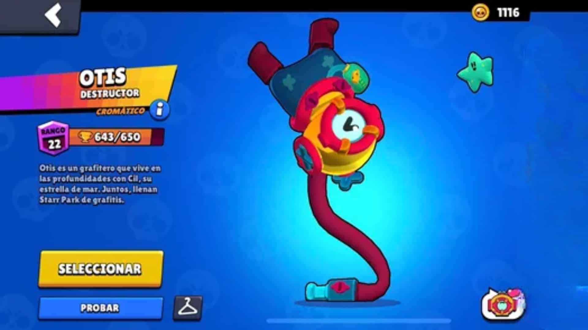 Images of Otis from Brawl Stars